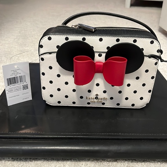 kate spade | Bags | Kate Spade Disney X Minnie Camerabag Style ...